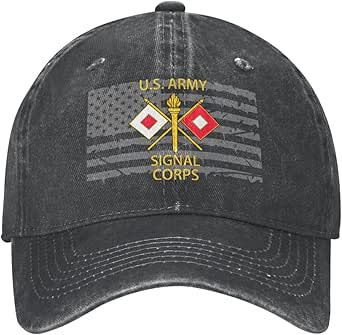 Generic Us Army Signal Corps Logo Hat Baseball Cap Adjustable Dad Hats ...