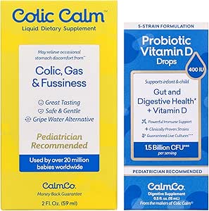 Amazon.com: Colic Calm Gripe Water (2oz) & CalmCo Infant & Child ...