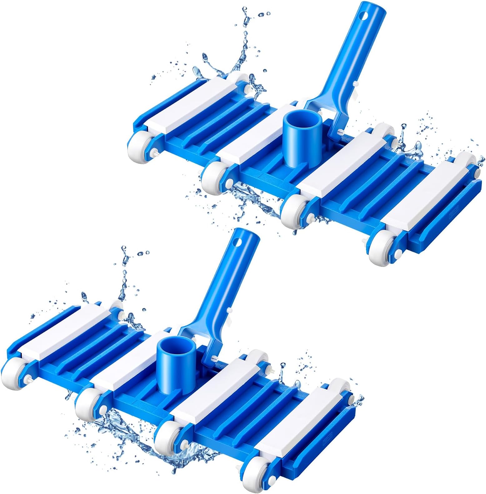 Amazon.com : Juexica 2 Pcs Pool Vacuum Head Flexible Swimming Pool ...