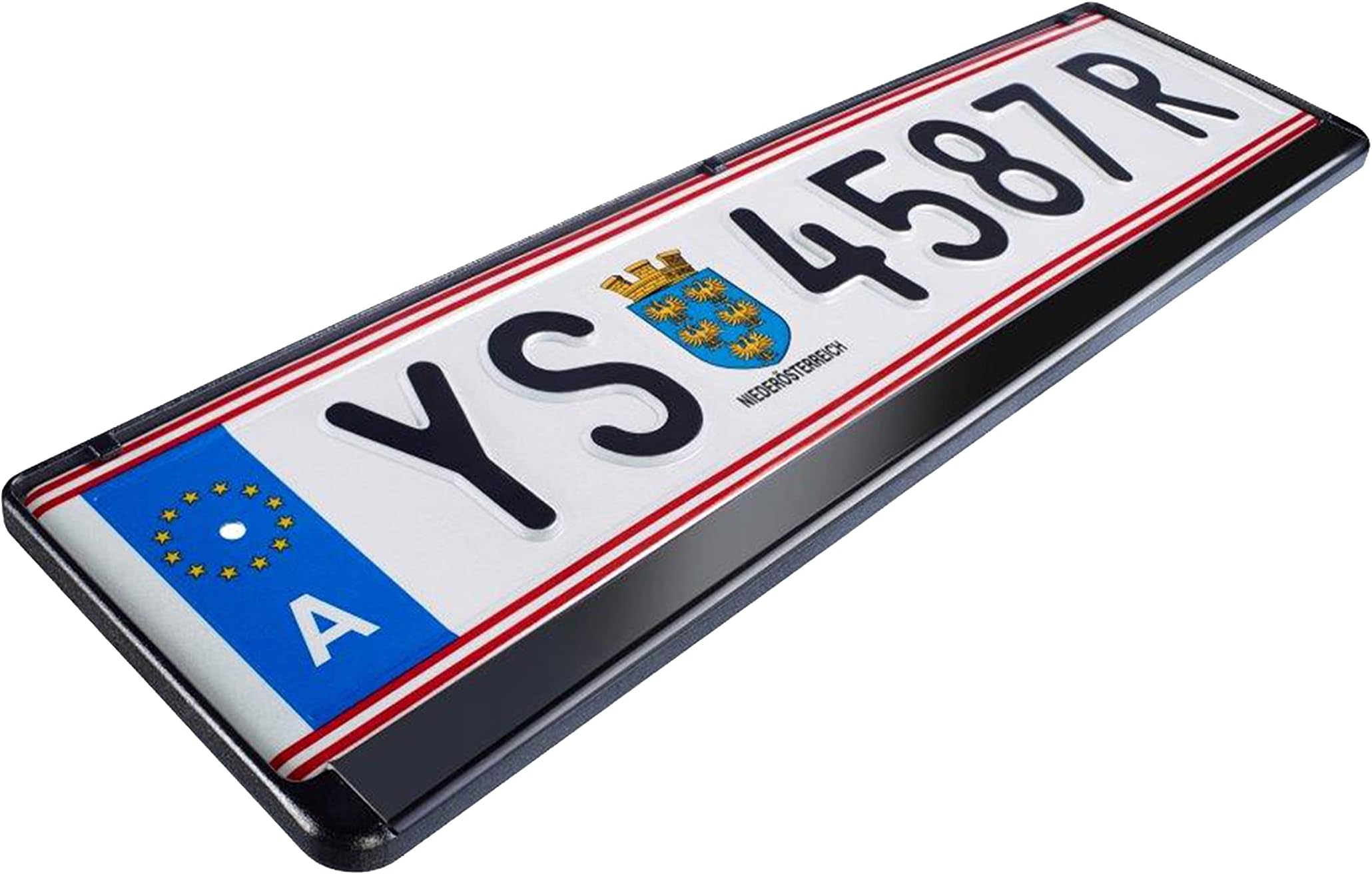 Österreich Custom Personalisiertes Aluminium Kennzeichen Europäische EU ...