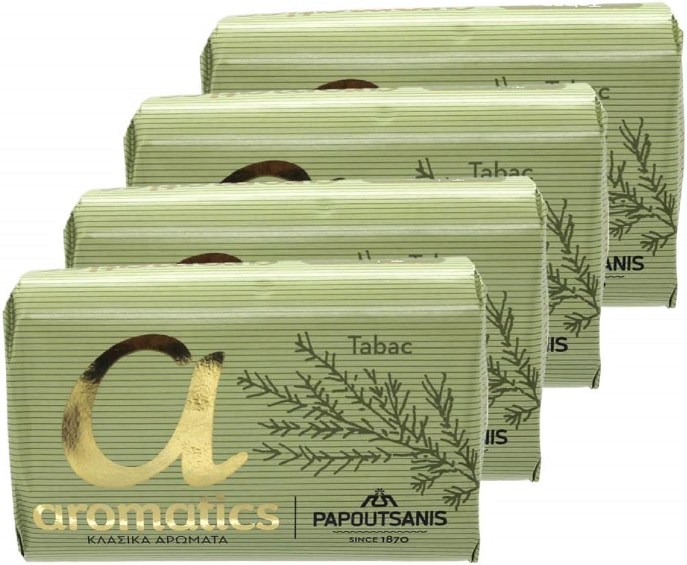 Amazon.com : 4 Pack - Greek Soap - Aromatics - Tabac : Beauty ...