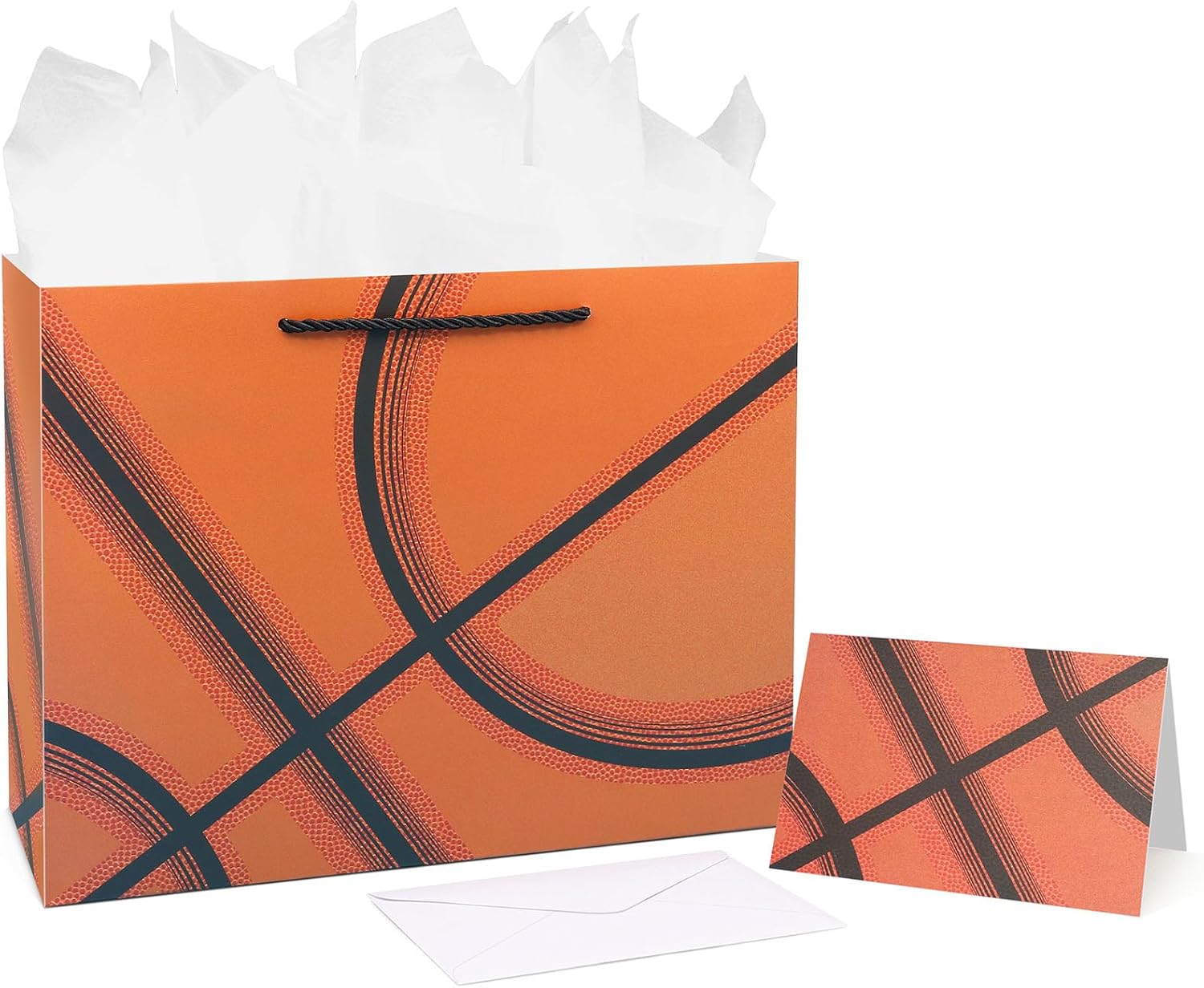 Amazon.com: Oletx 13” Basketball Party Favor Gift Bags, Large ...