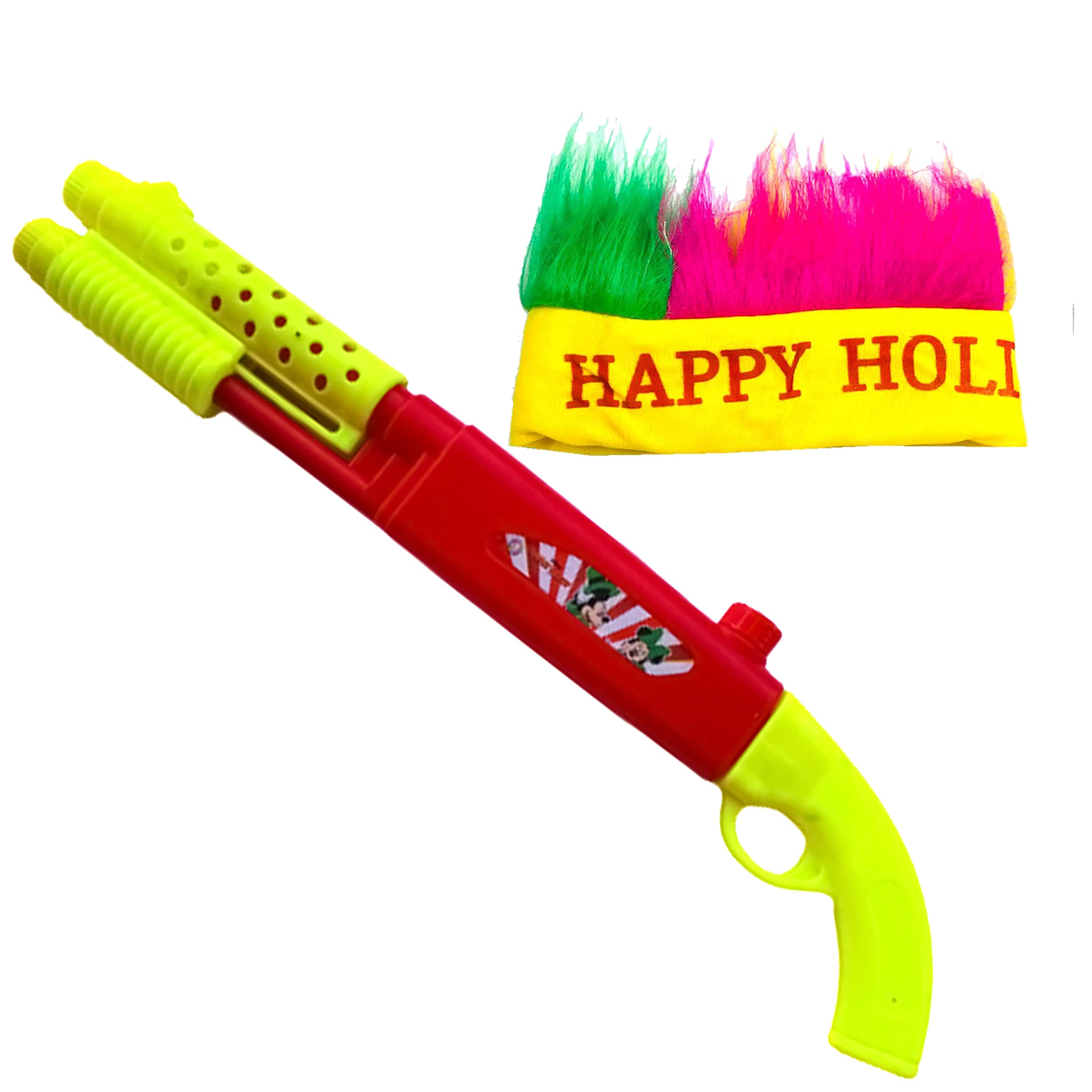 Evisha Happy Holi Combo D63 High Pressure Long Water Pump | Desertcart ...