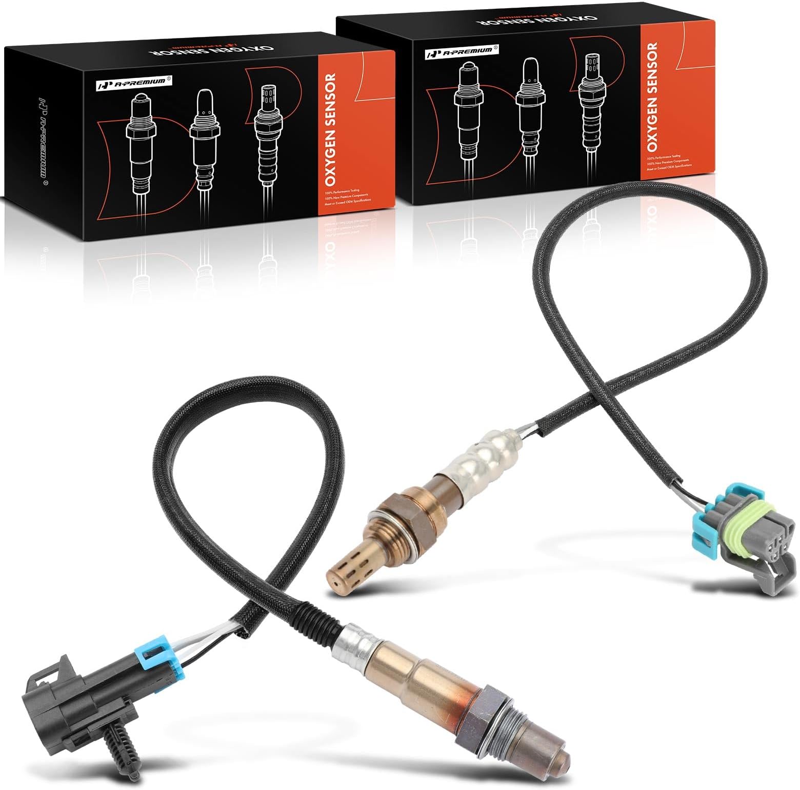 A-Premium O2 Oxygen Sensor Upstream and Downstream Compatible with ...