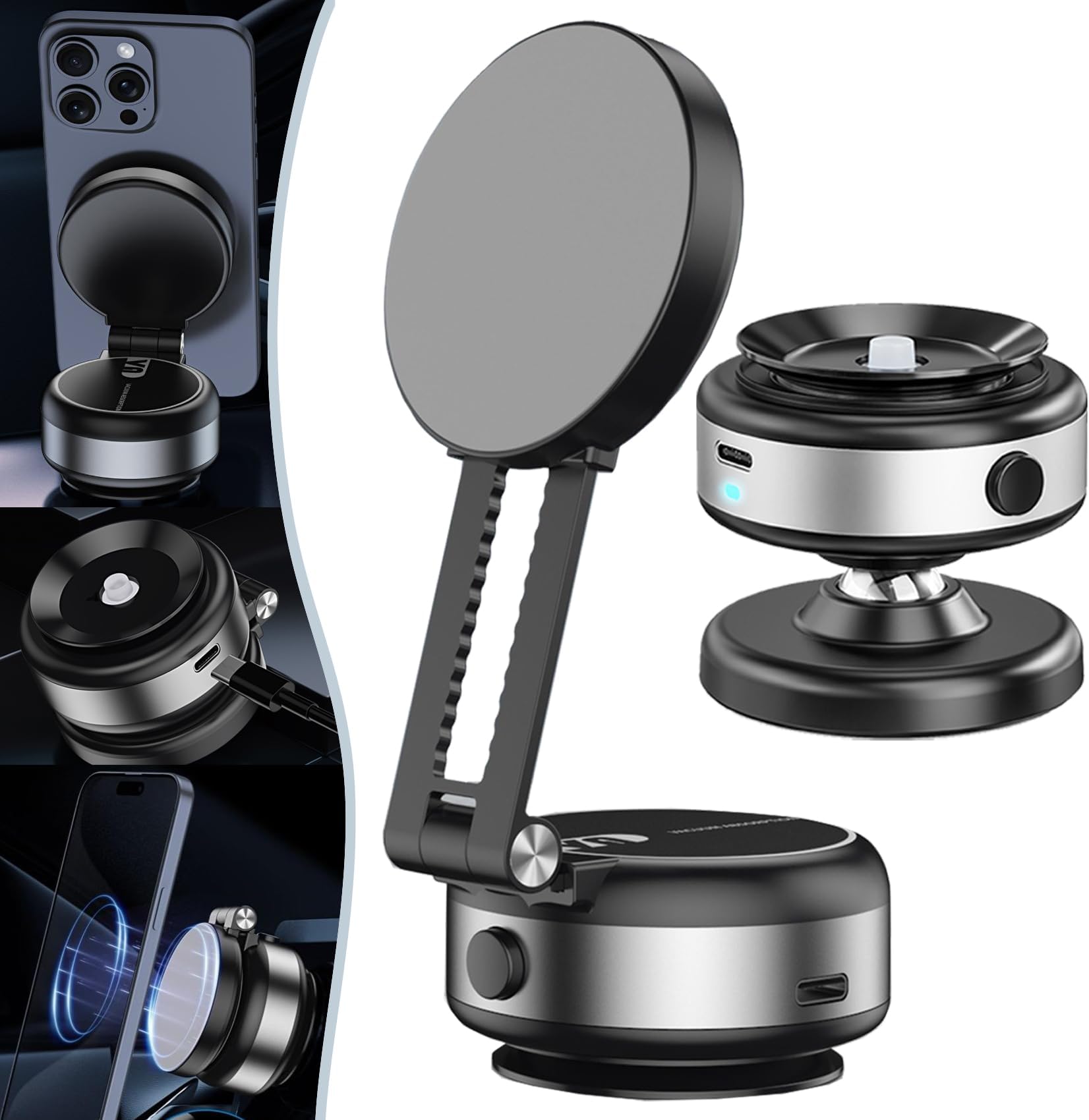 Amazon.com: Nixie Phone Holder, Magnetic Phone Holder, 2025 New 360 ...