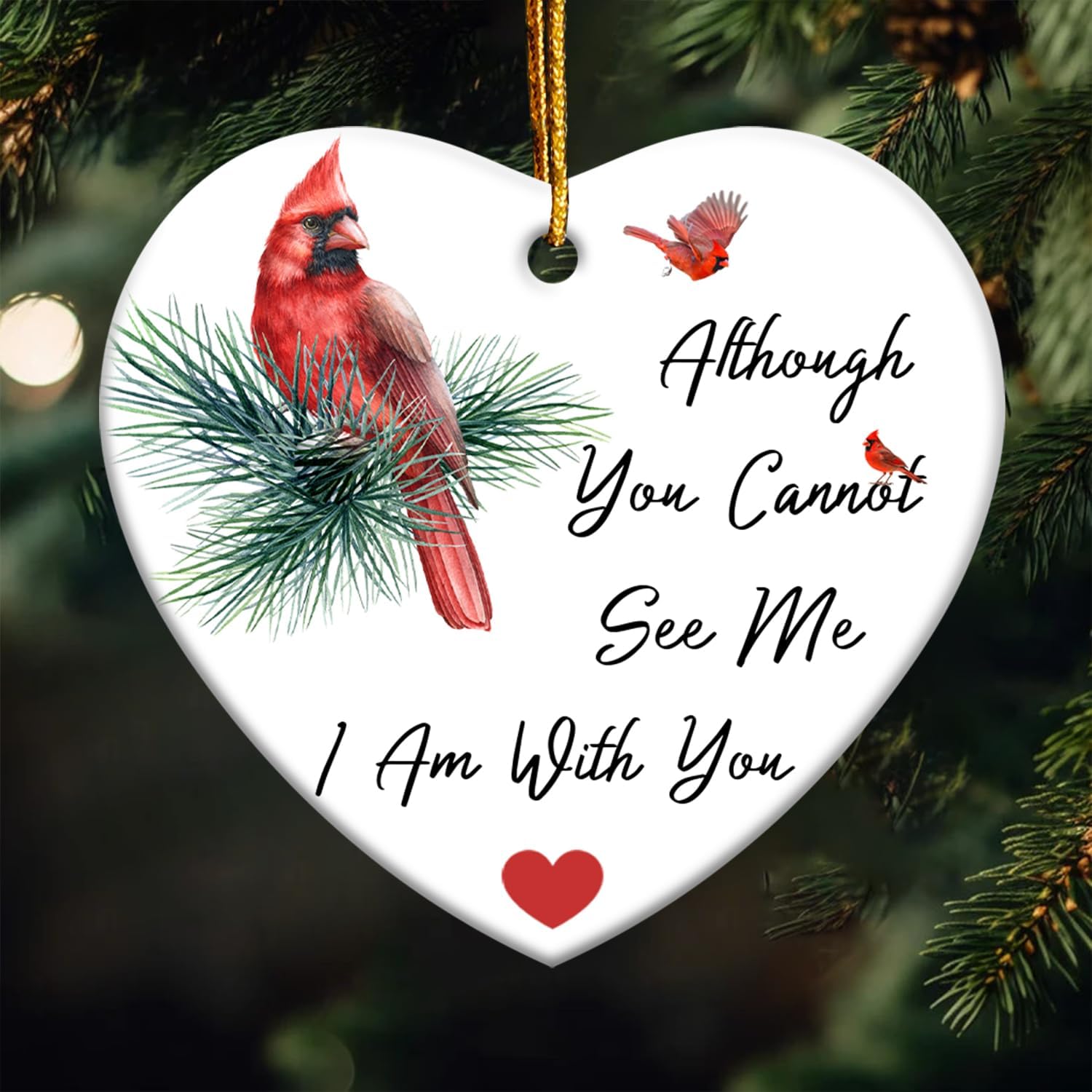 Amazon.com: Cardinal Christmas Ornaments, Christmas Tree Decoration ...