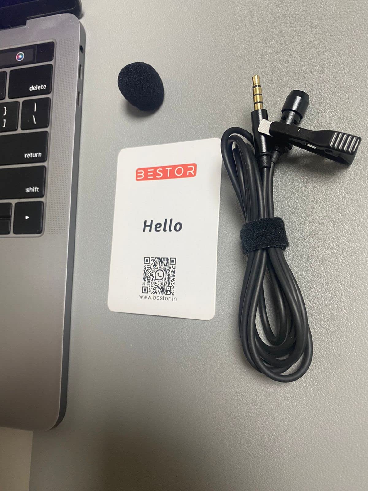 BESTOR® Voice Professional Dynamic Lapel Collar Mic Omnidirectional ...