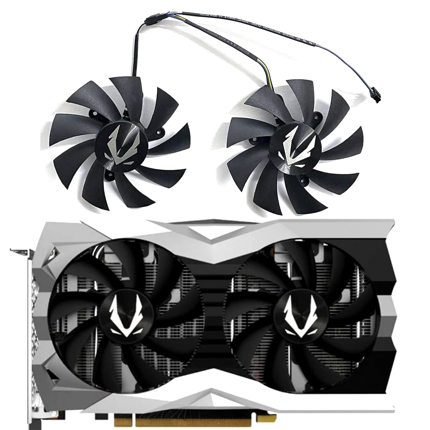 87MM GA92A2H 0.35A GTX 1660 1660Ti Graphics Fan for Zotac GeForce RTX ...