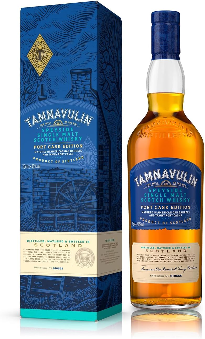 Tamnavulin Single Malt Scotch Whisky Port Cask Edition 70cl | The ...