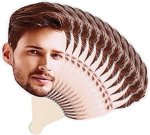 Amazon.com: OXYEFEI Big Head Cutout, Custom Clear Lightweight 14" Fun ...