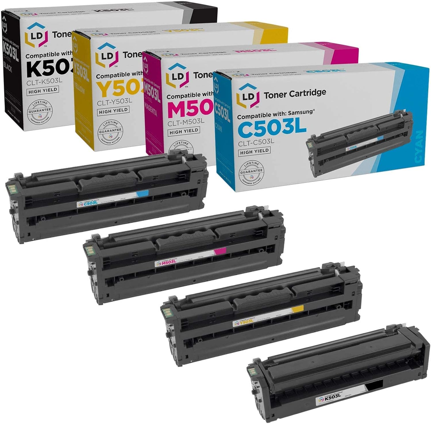 Amazon.com: LD Products Compatible Toner Cartridge Replacements for ...