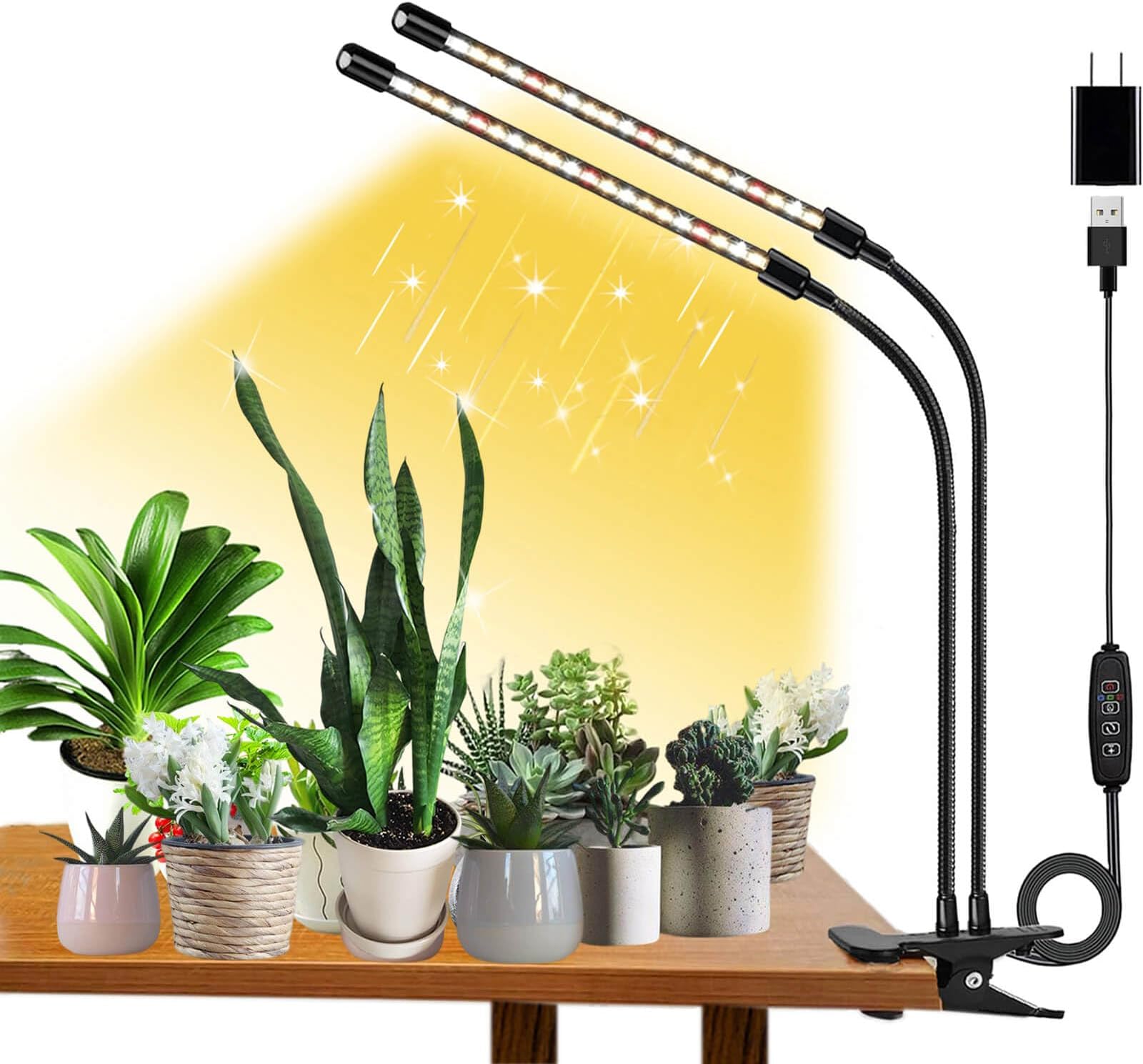 FRGROW Grow Lights for Indoor Plants, LED Plant Lights, 3000k/5000k ...