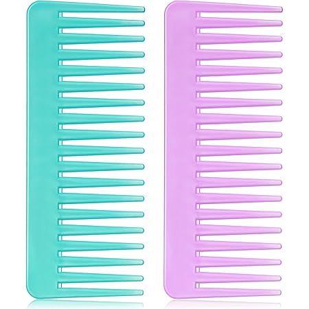 Amazon.com : Plugged In Wide Tooth Pastel Comb : Beauty & Personal Care