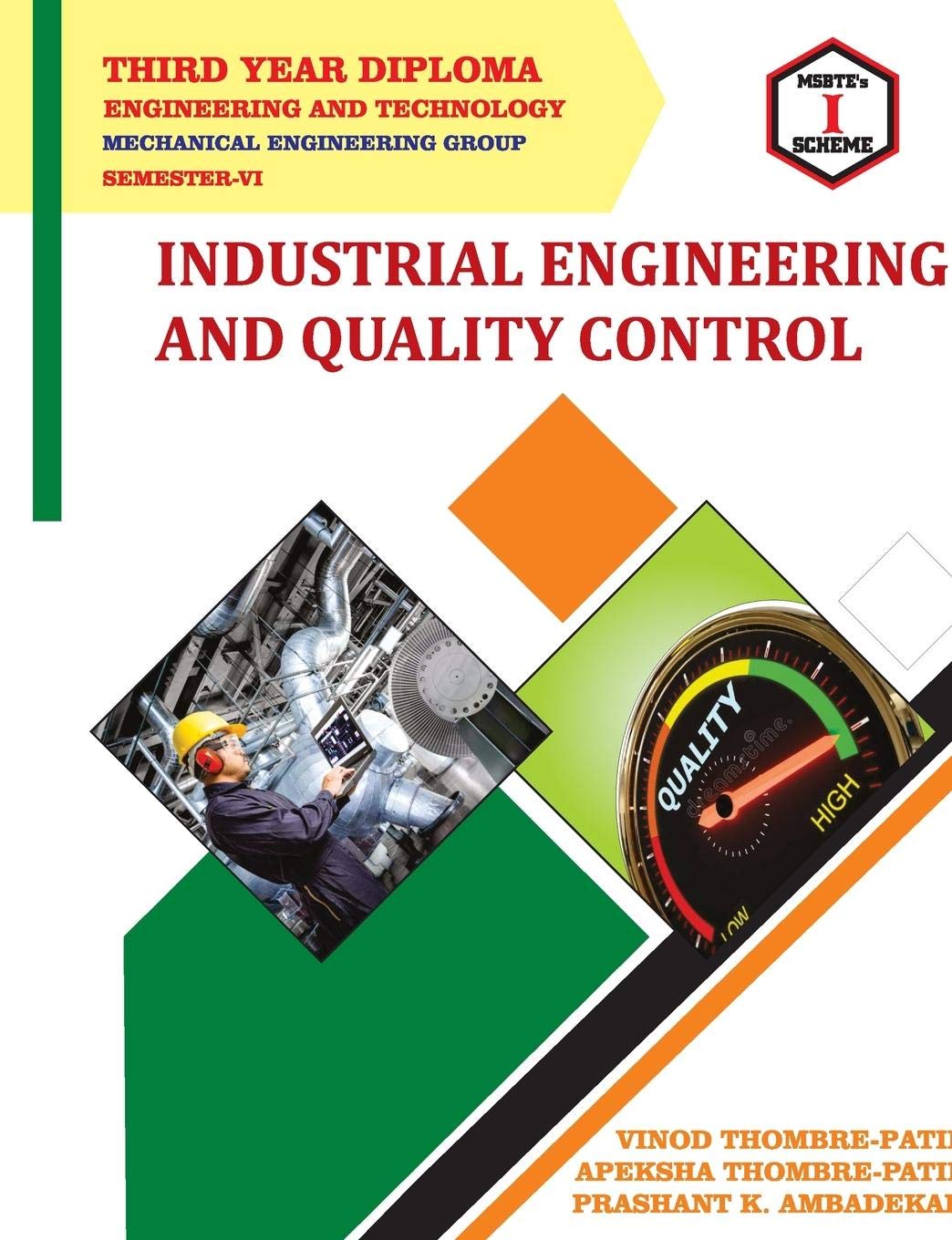 Industrial Engineering and Quality Control Course Code 22657 : Thombre ...