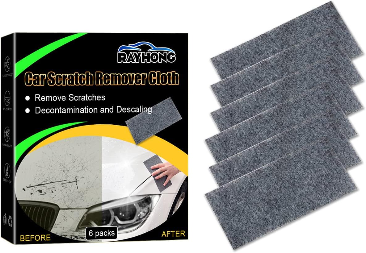 Amazon.com: RAYHONG Nano Sparkle Cloth for Car Scratches (6 Pack), 2024 ...