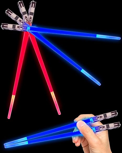 Amazon.com: Lightsaber Chopsticks Light Up, Starwars Chopsticks Light ...