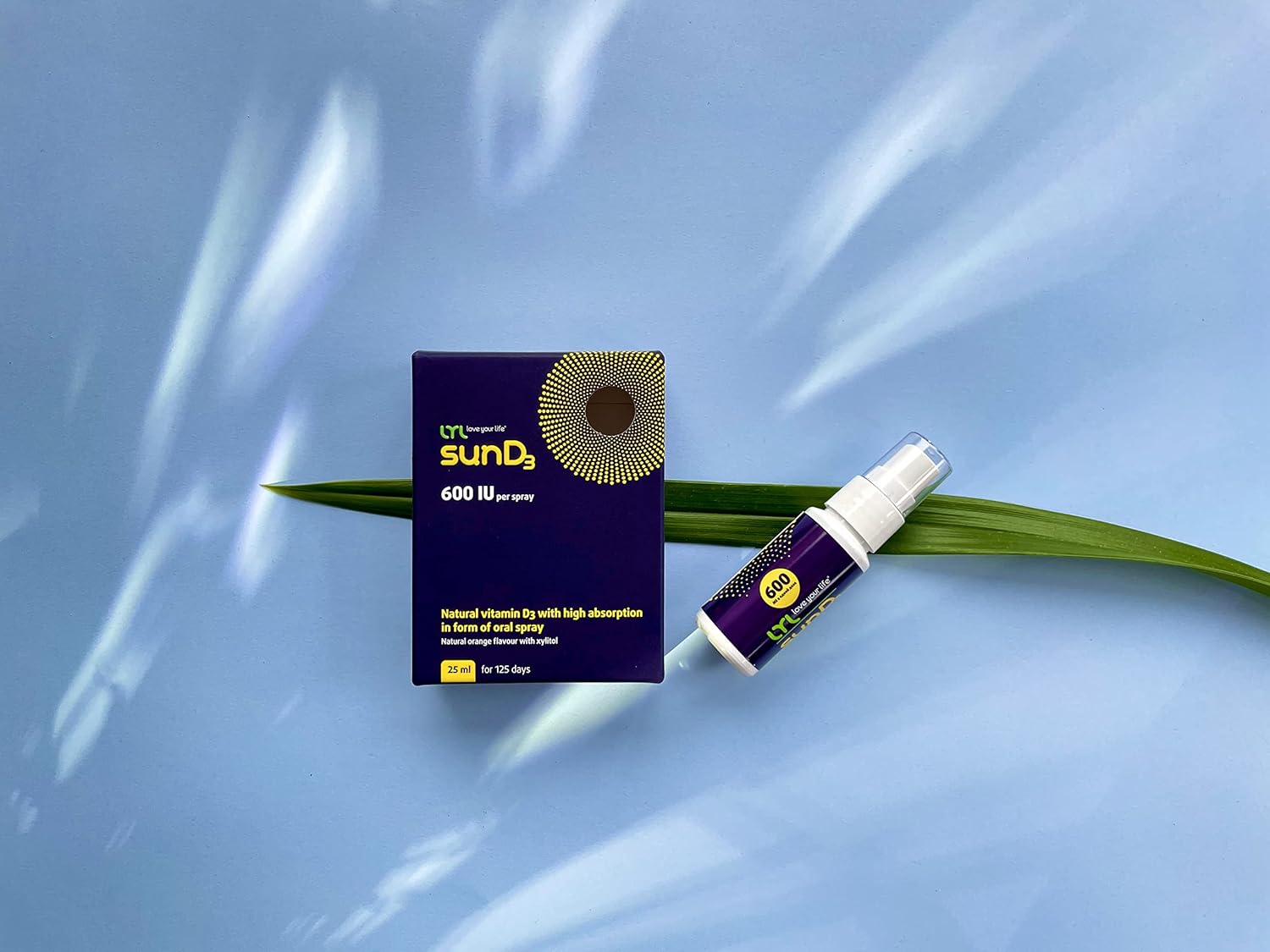 LYL sunD3 – Spray de vitamina D para niños, 600 IU – 4 veces más alta ...