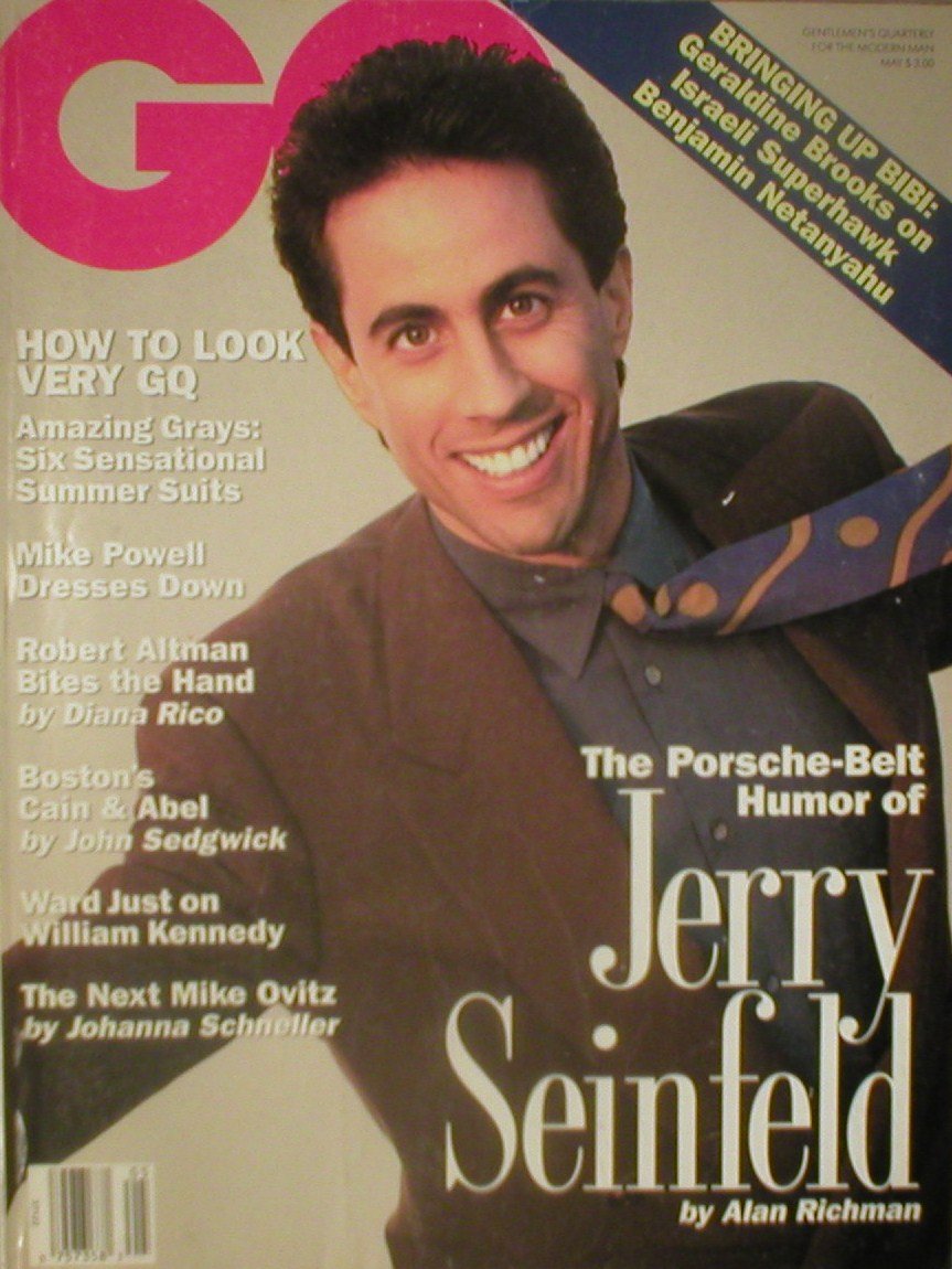 GQ Magazine May 1992 Jerry Seinfeld (Single Back Issue): GQ Magazine ...