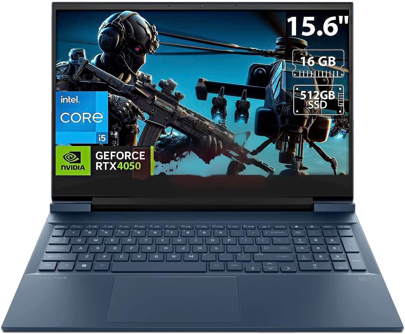 HP Laptop Gaming Victus 15-fb2015la, AMD Ryzen 5, 16 GB RAM, 1 TB SSD ...