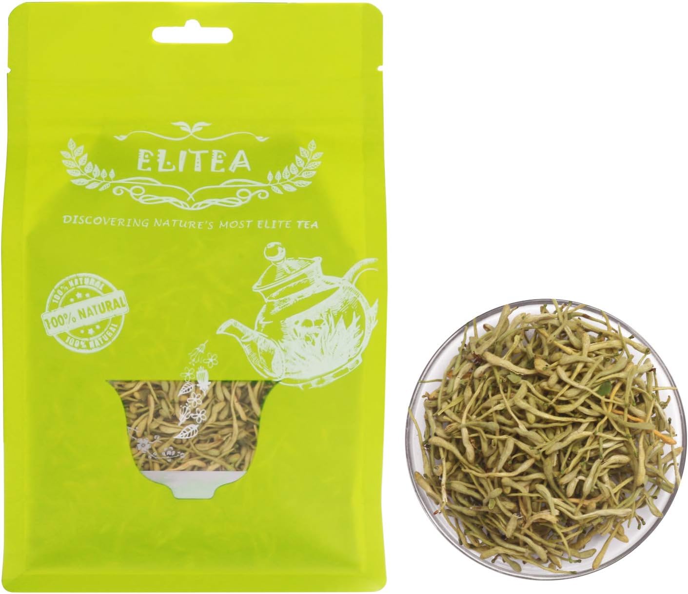 Amazon.com : ELITEA 4oz Dried Osmanthus Flower Herb Loose Leaf Tea 100% ...