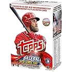 Amazon.com: Topps 2018 Baseball Cards Series 1 Baseball Mass Value Box ...