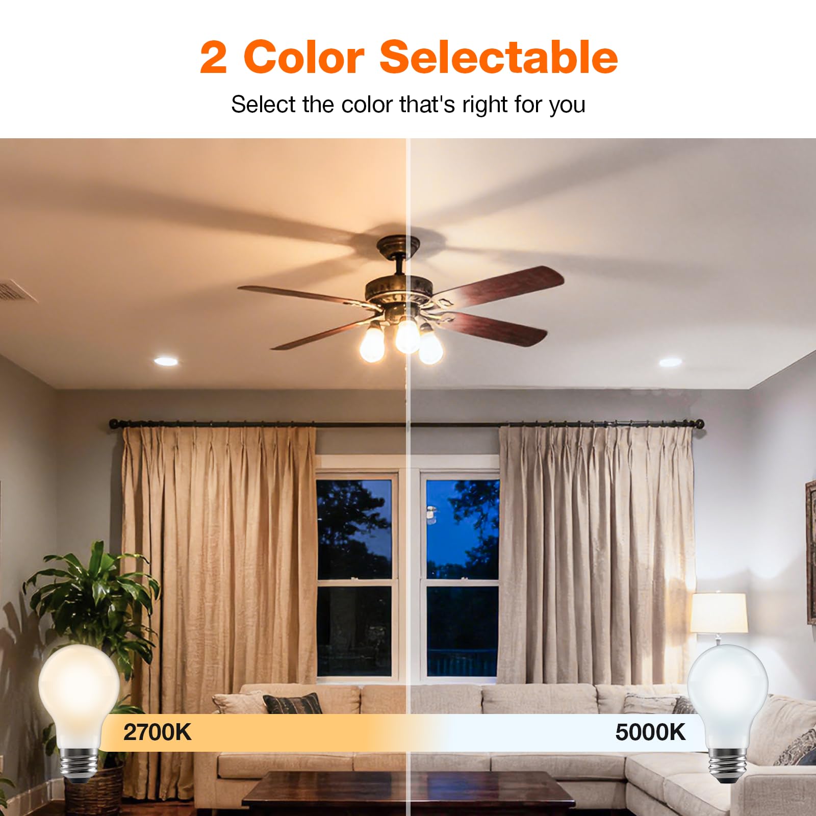 Snapklik.com : LEDVANCE Sylvania LED TruWave Natural Series Ceiling Fan ...