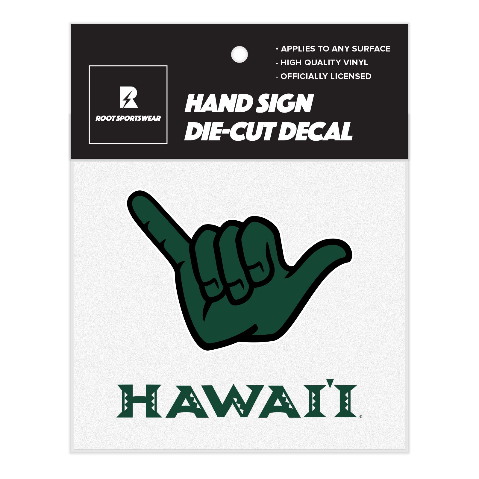 Amazon.com: NCAA College Hand Sign 5"x5" Vinyl Die-Cut Car Decal ...