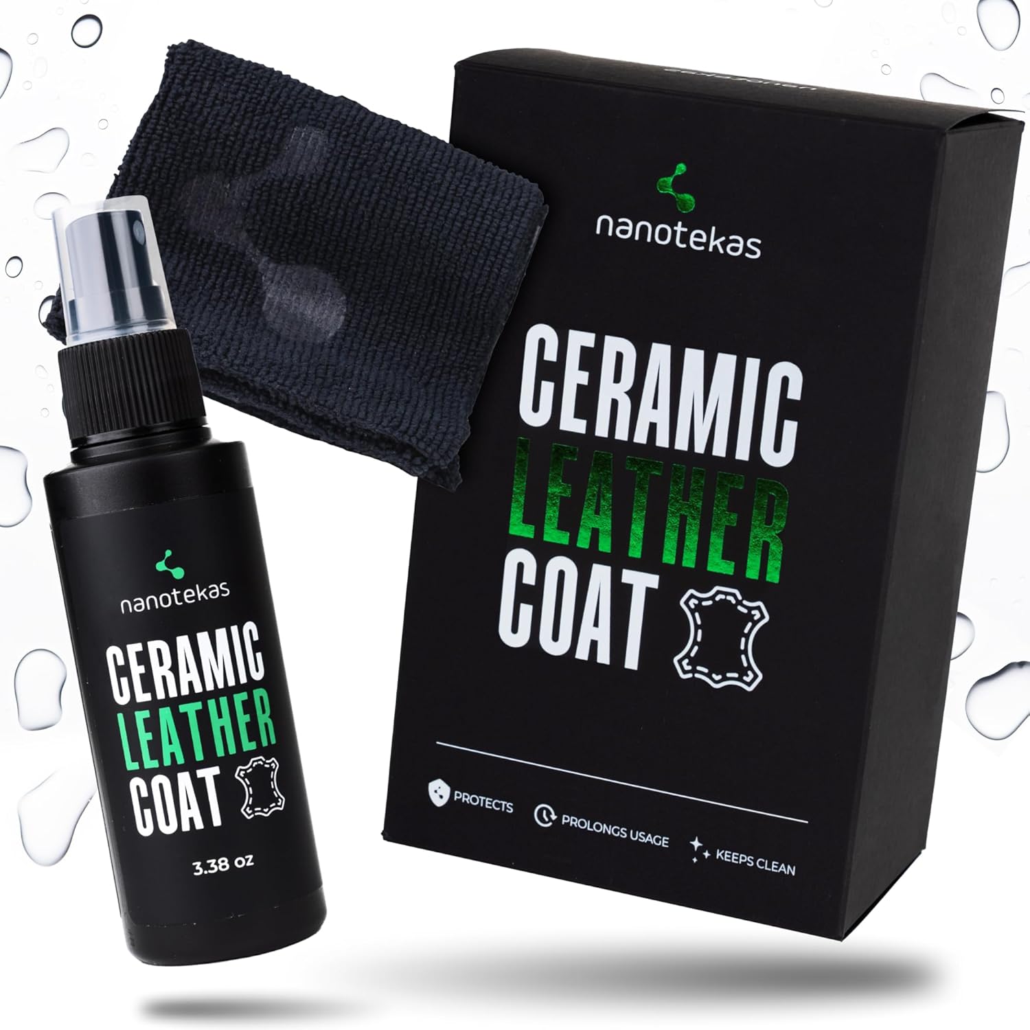 Amazon.com: Nanotekas Professional Leather Ceramic Coating - Leather ...