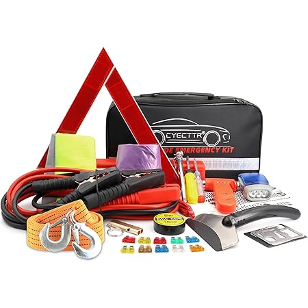 Amazon.com: Kole GW320 Vehicle Emergency Kit in Zippered Case : Automotive