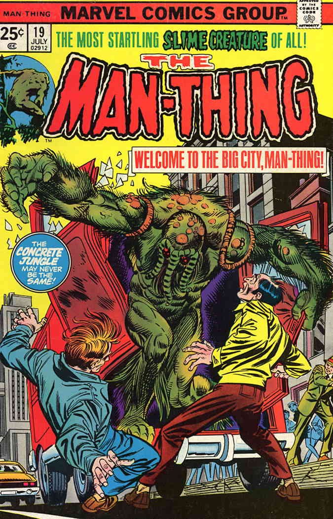 Amazon.com: Man-Thing (Vol. 1), Edition# 19: Marvel: Books