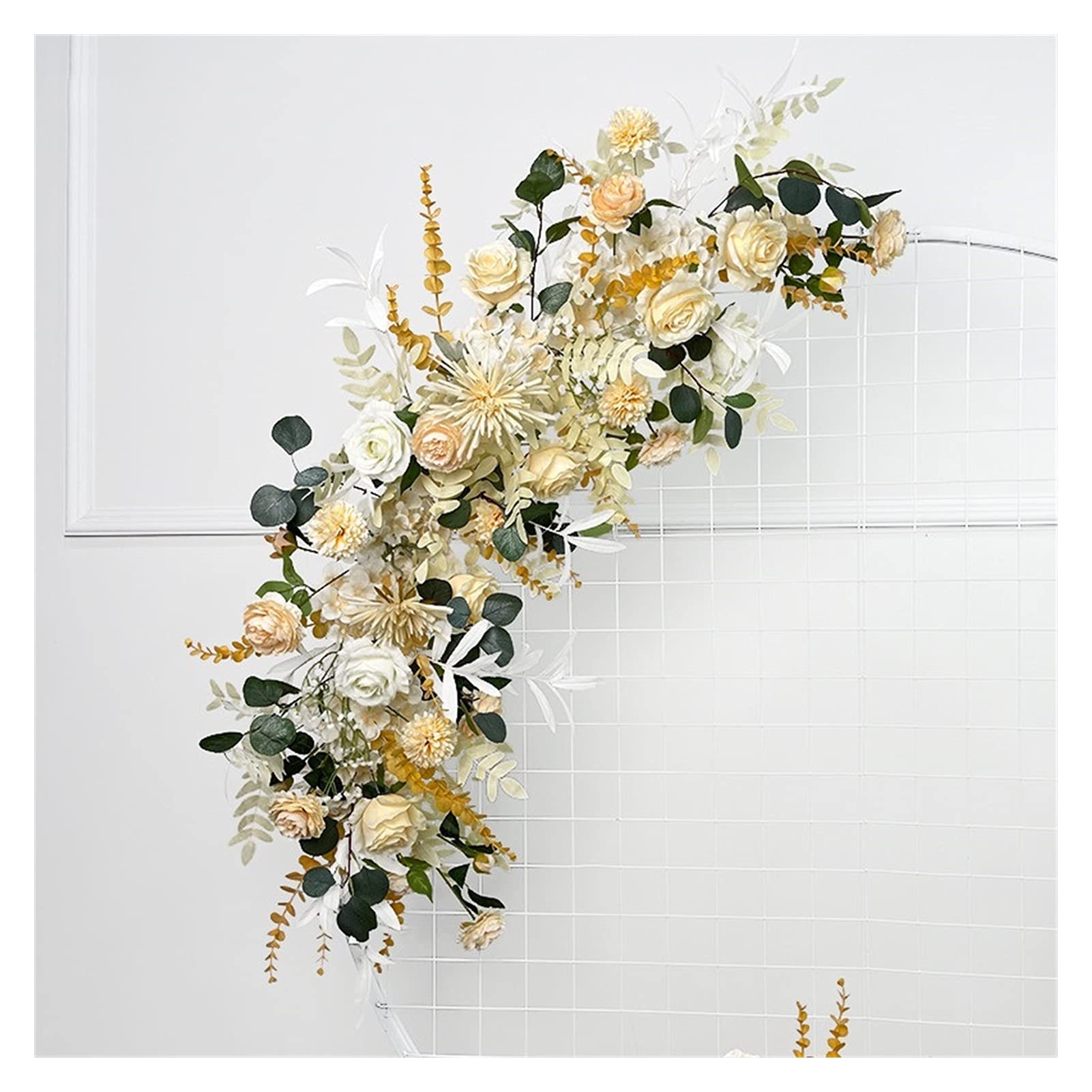 Crescent Flower Arrangement
