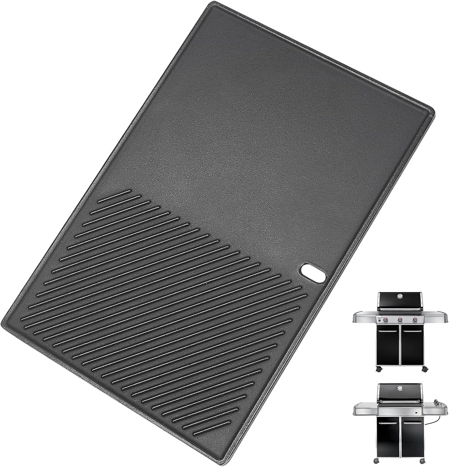 Amazon.com: QuliMetal Reversible 7566 Cast Iron Griddle Replacement ...