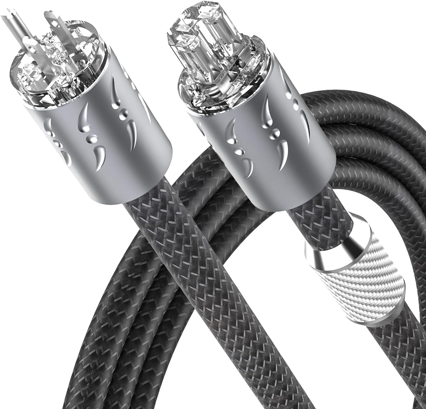 Amazon.com: Viborg HiFi Power Cable, 5FT, Hi-end Power Cord, 2x9AWG ...