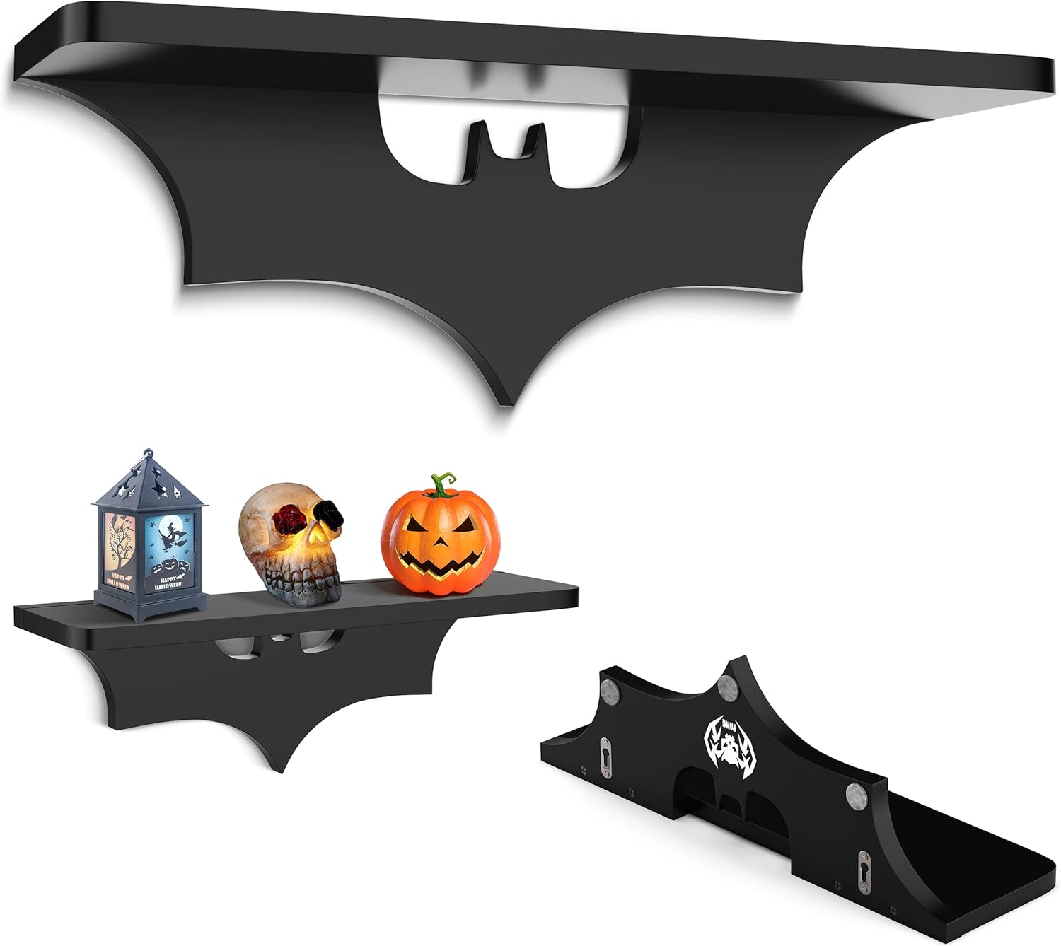 Amazon.com: FANG Bat Shelf for Gothic Decor - Goth Shelf for Spooky ...