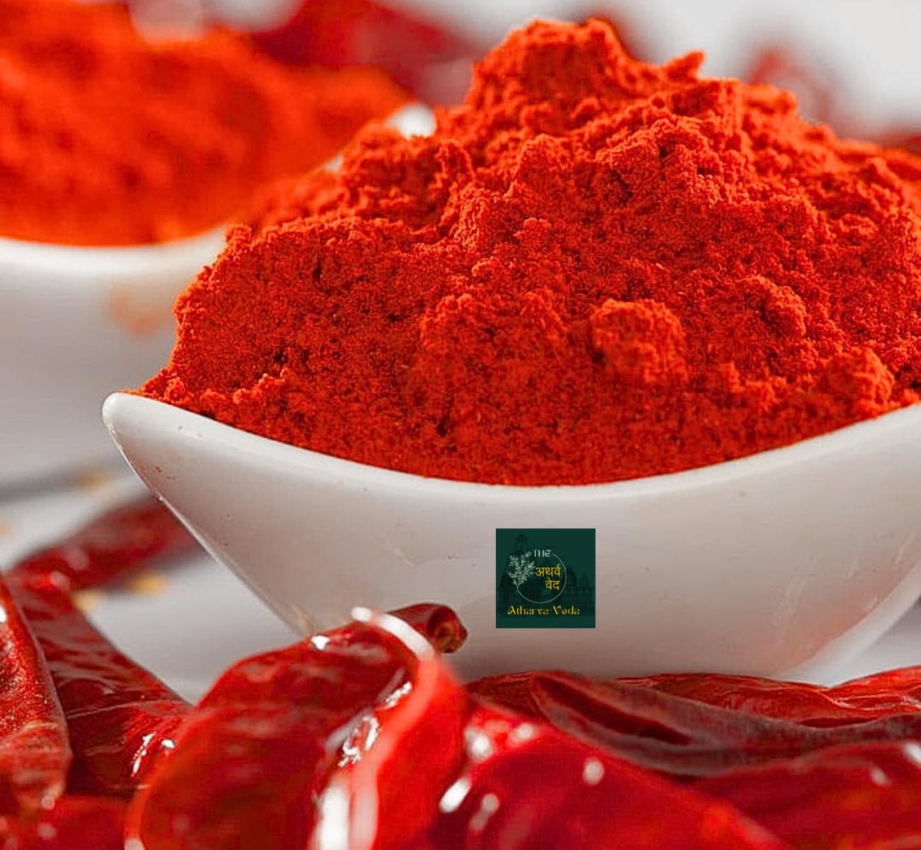 The Atharva-Veda Tikha Lal Mirch Powder/Red Chilli Powder 350gm ...