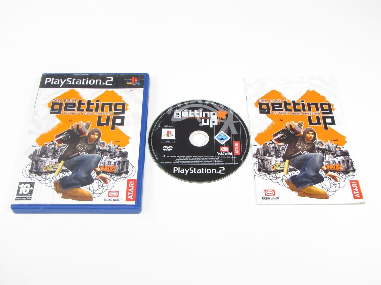 Marc Eckos Getting Up - Playstation 2 - PAL : Amazon.co.uk: PC & Video ...