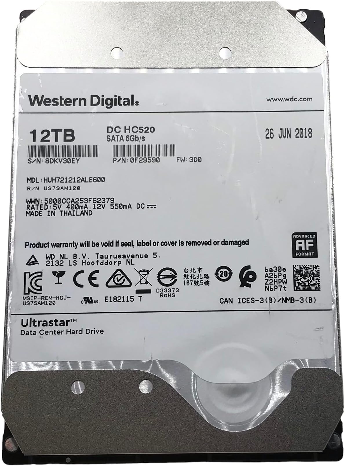 Amazon.com: MaxDigitalData (MD12000GSA25672) 12TB 7200RPM SATA 6Gb/s ...