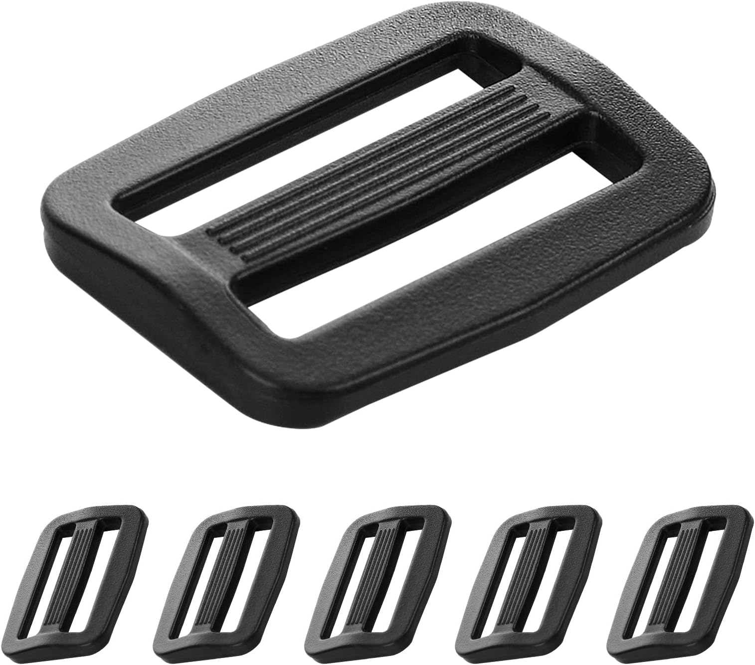 KEEJEA 25mm Plastic Ladder Slider Adjust Lock Buckles for Backpack ...