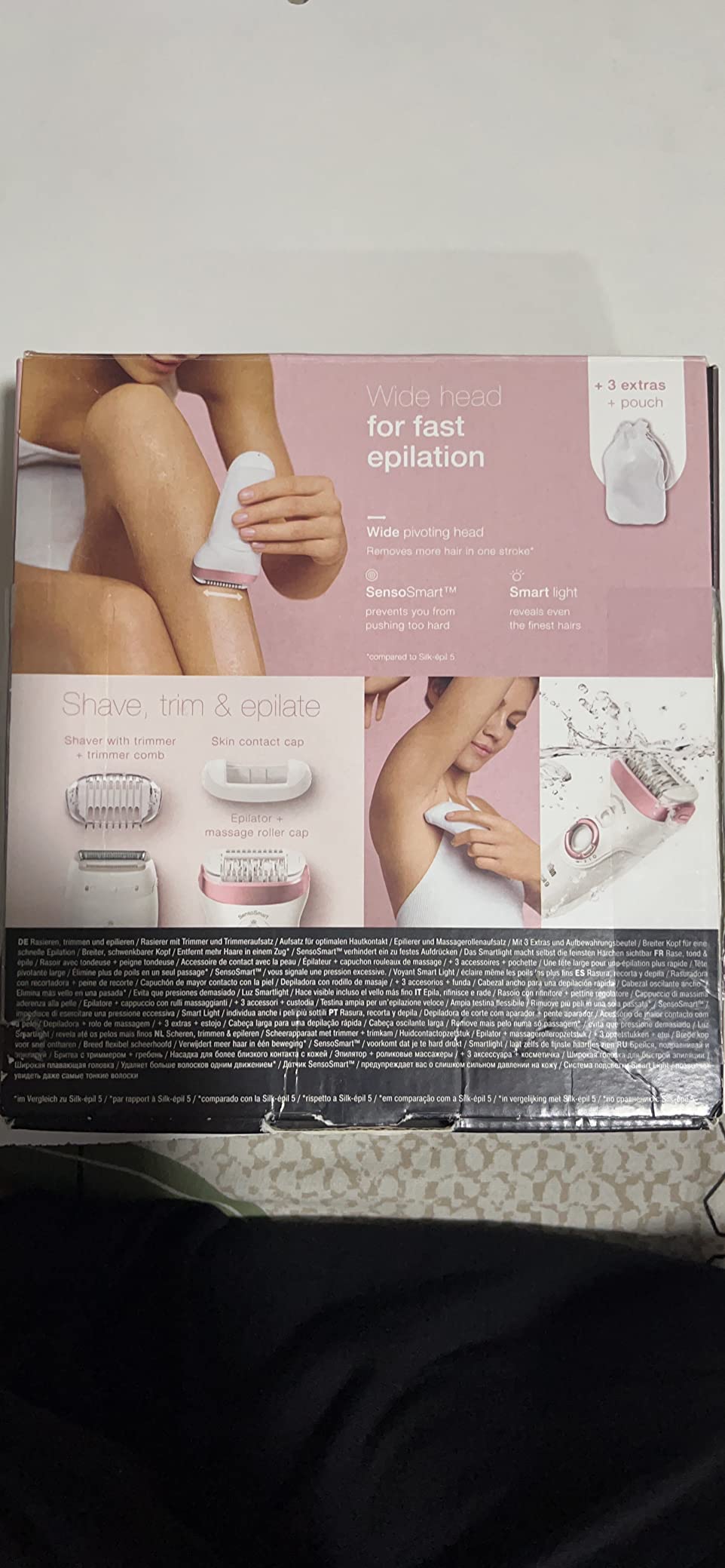Braun Silk-epil 9 9-720, Epilator for women, Cordless Wet & Dry ...