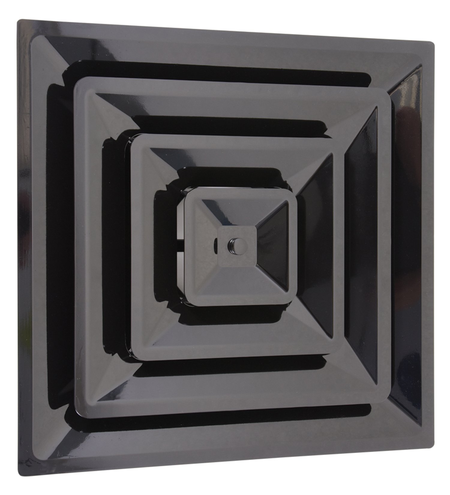 HaVACo 2'x2' Lay-In 3 Cone Supply with 6" Pre-Molded Boot, ABS Plastic ...