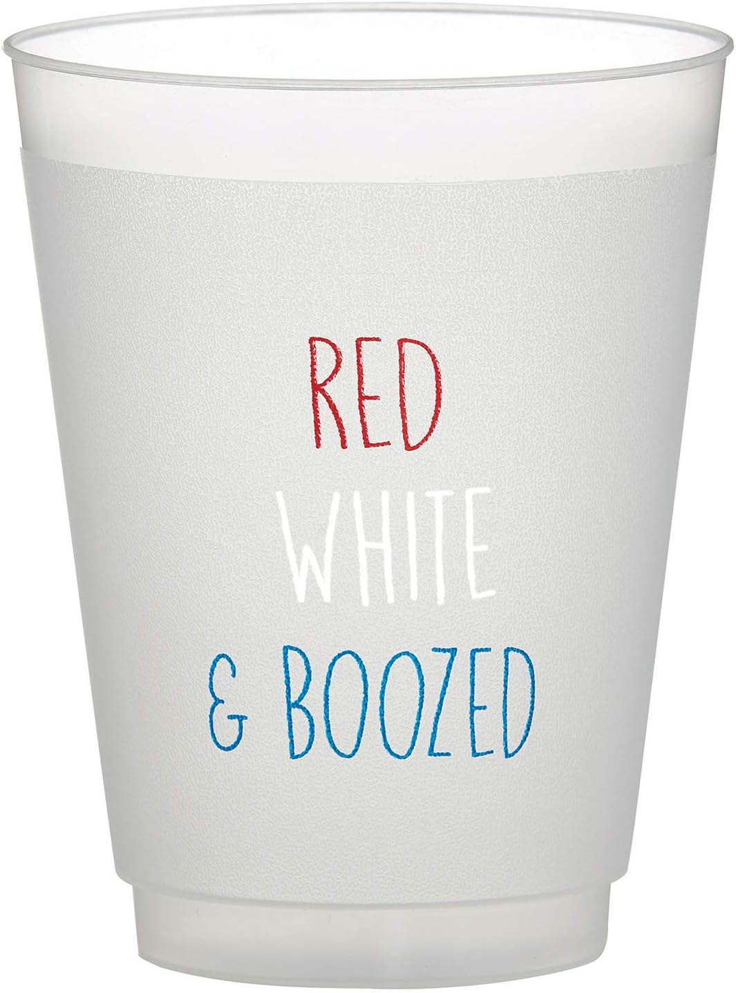 Amazon.com: SB Design Studio Sips Drinkware 16-Ounce Frosted Plastic ...