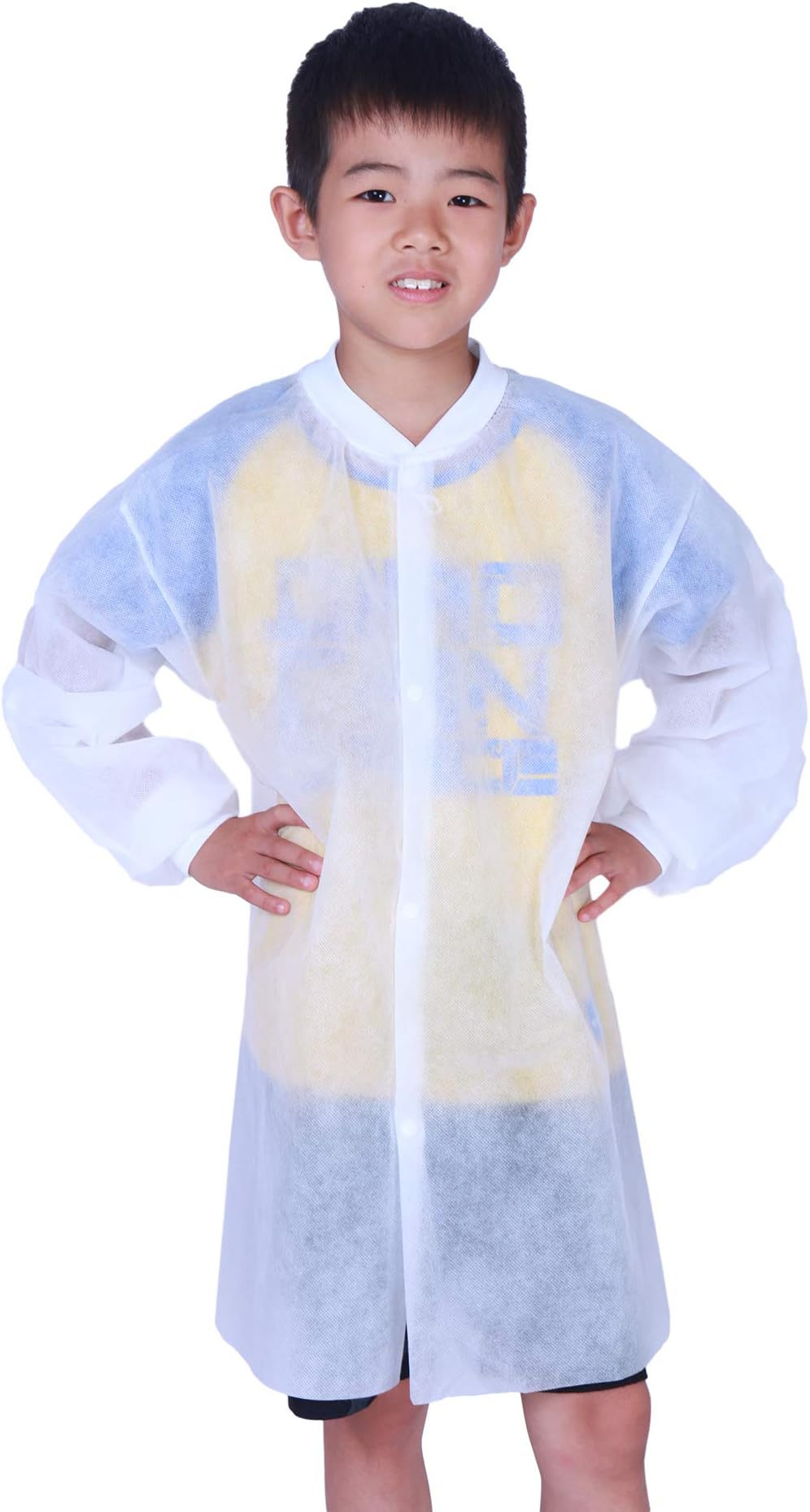 Disposable Lab Coats for Kids, 12 Pack - Lab Coats for Kids Science ...