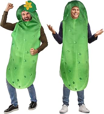 Amazon.com: Retisee 2 Pcs Halloween Pickle Costume Accessories Green ...
