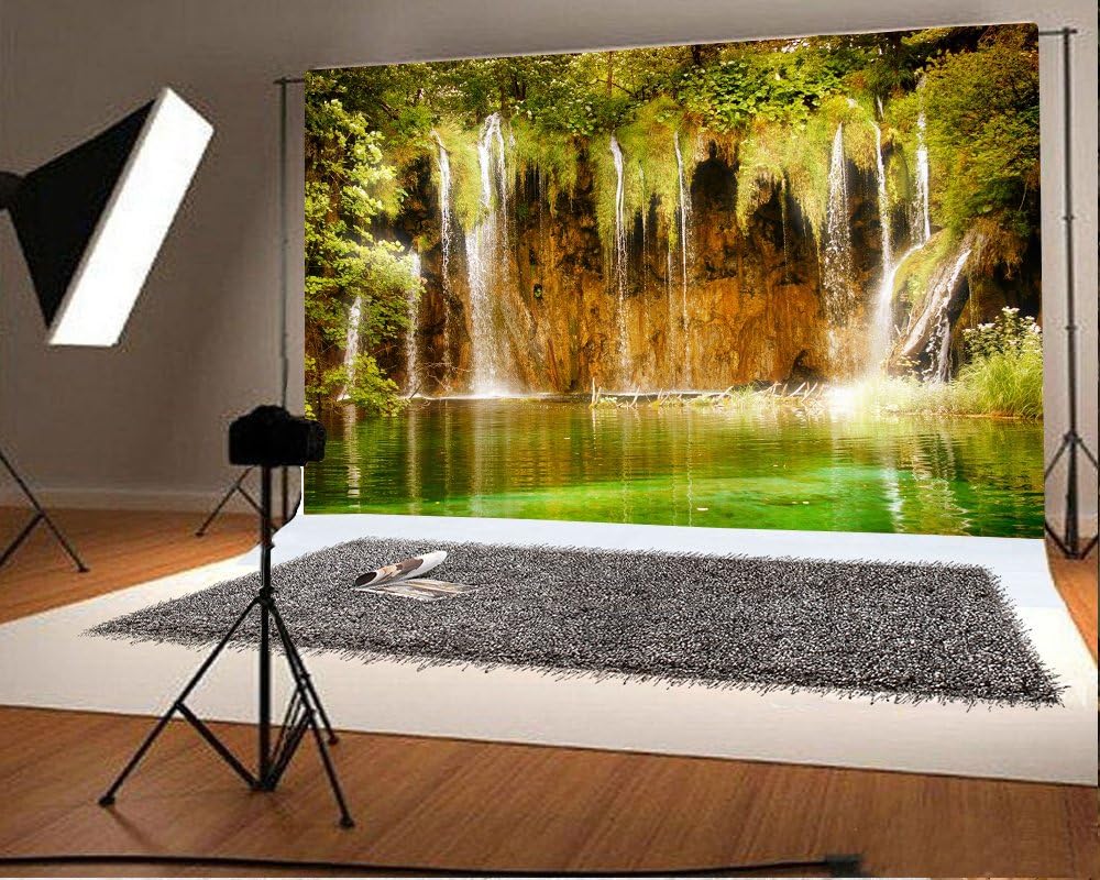 Buy Yeele 10x8ft Waterfall Backdrop for Photography National Park ...
