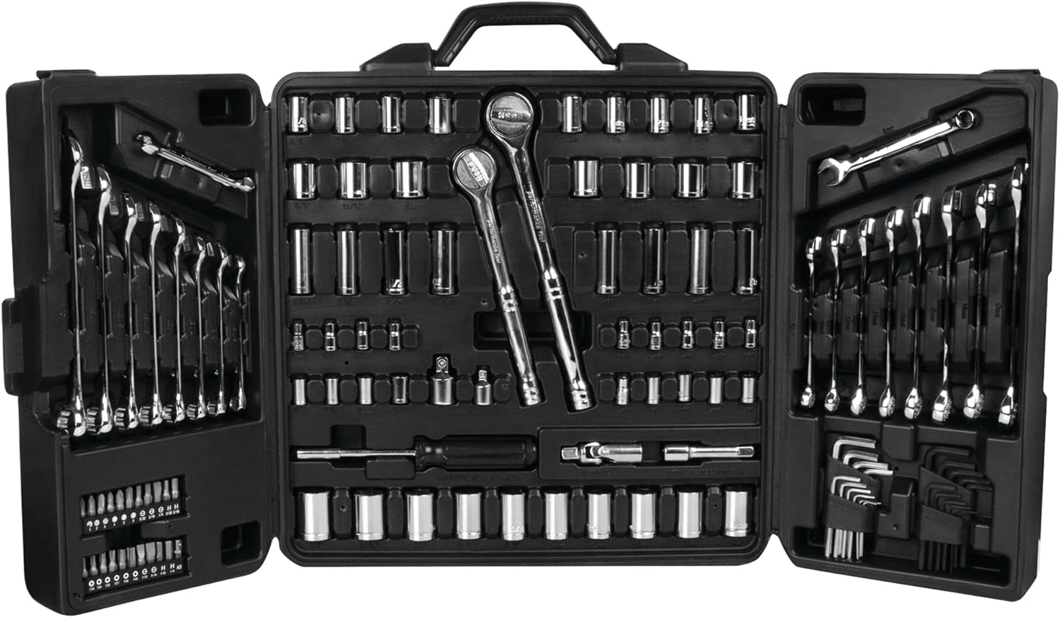 Amazon.com: Performance Tool W1525 SAE/Metric Tri-Fold Mechanic's Tool ...