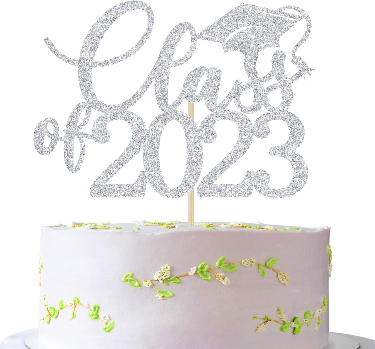 Amazon.com: Class of 2023 Cake Topper, Congrats Grad Cake Decorations ...
