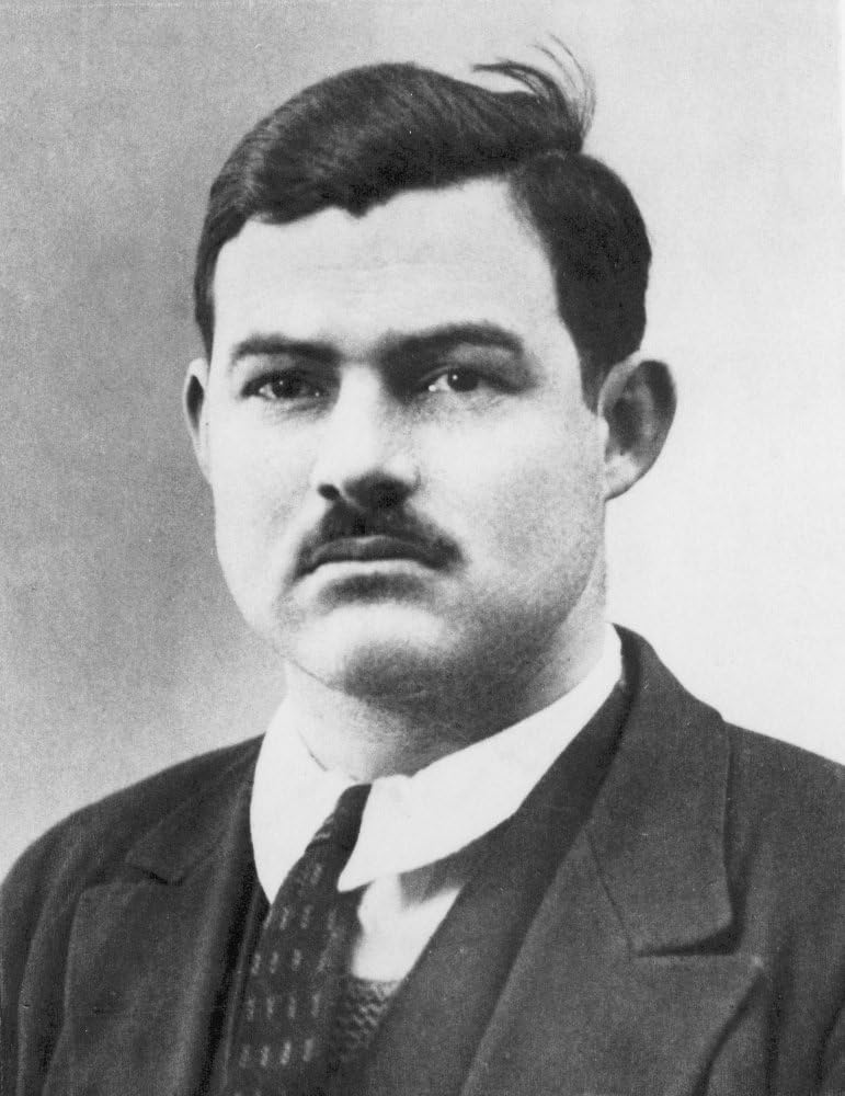 Amazon.com: Ernest Hemingway N(1899-1961) American Writer Photographed ...