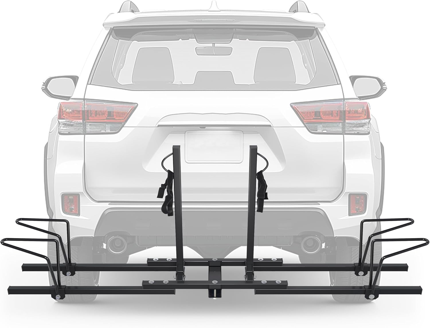 Amazon.com: ECOTRIC Hitch Mount Bike Rack 2'' Receiver Bicycle 2-Bike ...