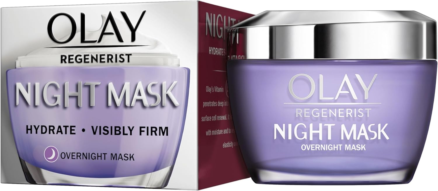 Olay Regenerist Night Face Mask, Unique Formula With Vitamin B3 ...