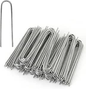Amazon.com : MySit 200 Pack 4 Inch Garden Stakes, Galvanized Drip ...